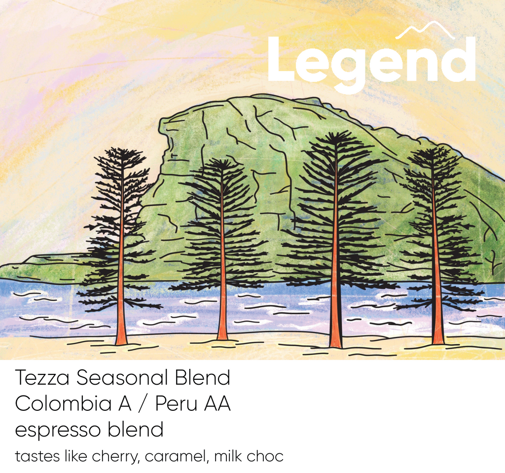 Tezza Seasonal Blend - Espresso (Coffee Whole Bean)